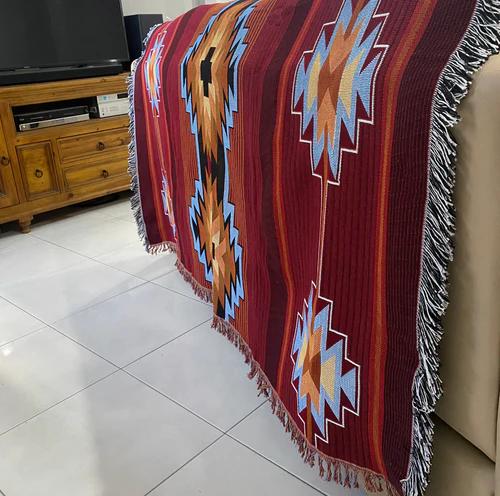 Boho Western Throw Rugs