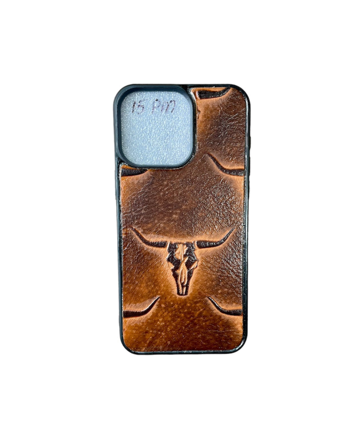 A8605 - IPhone 15 Pro Max Tooled Leather Case – Rawhide Western