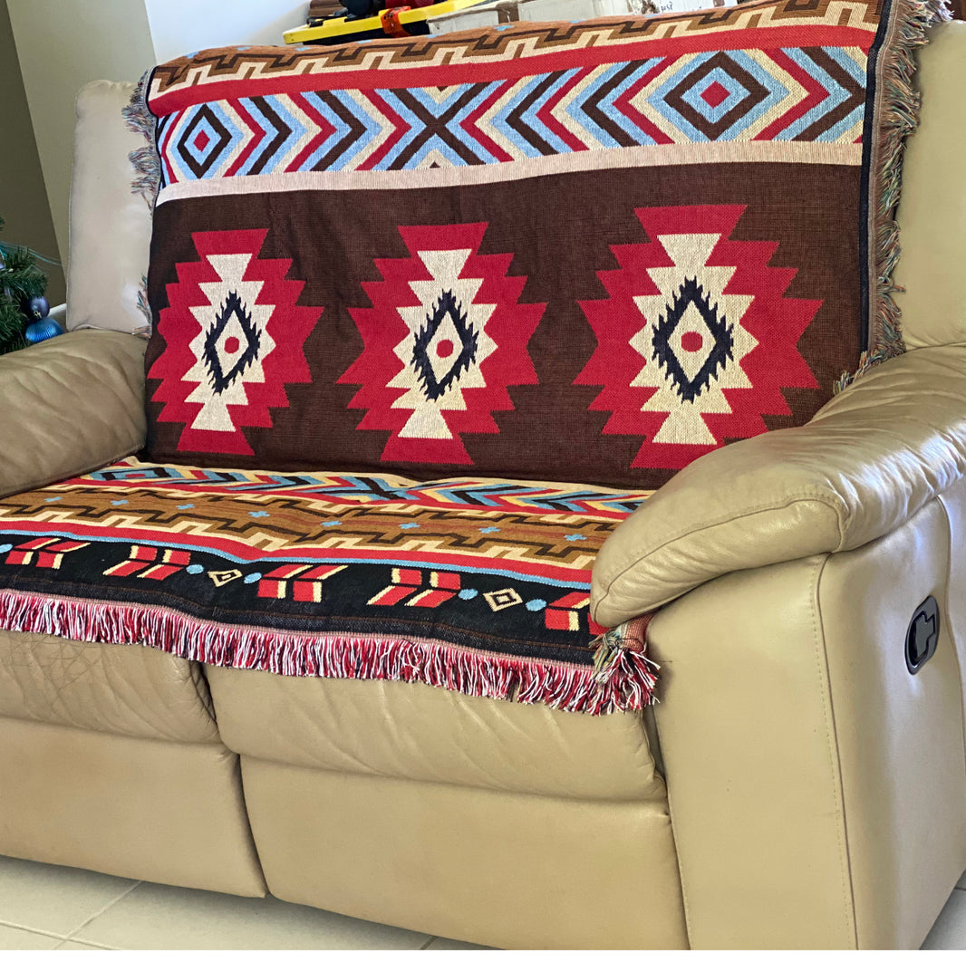 Boho Western Throw Rugs – Rawhide Western
